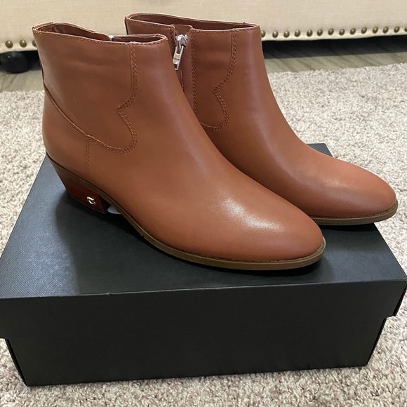 Coach | Shoes | New Coach Dannie Leather Ankle Bootie | Poshmark